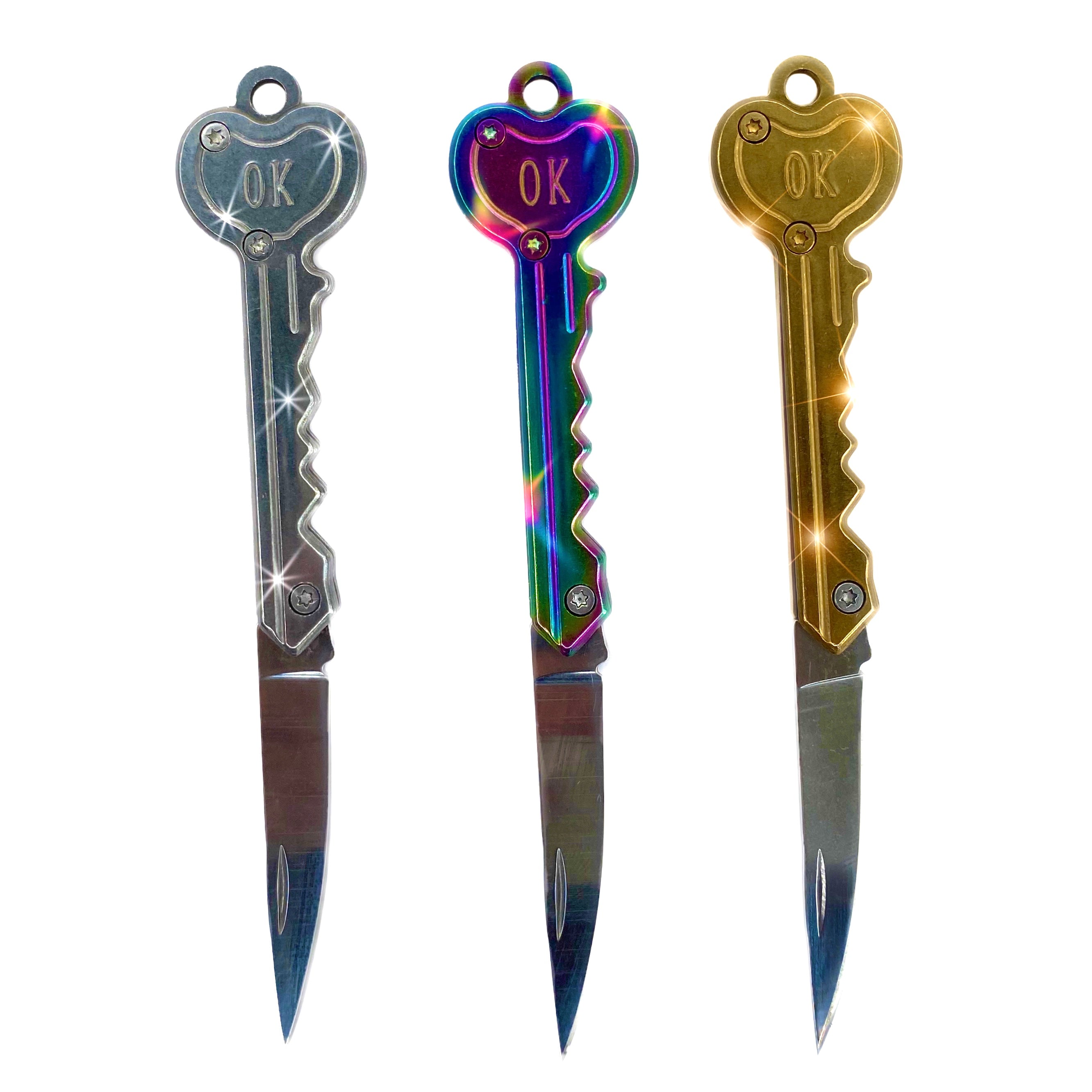 Heart Key Knife – Protect Our Baddies